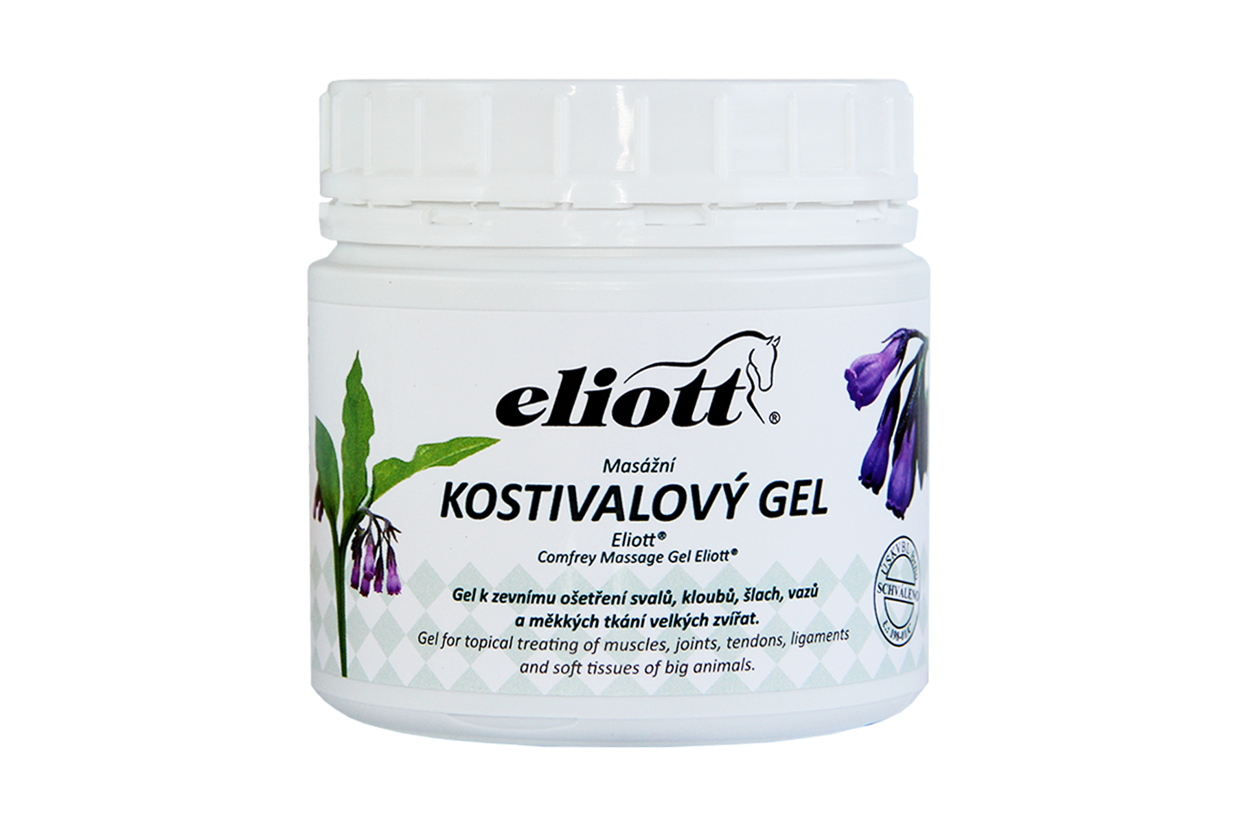 Kostivalový masážní gel Eliott® 450ml | HeapCo